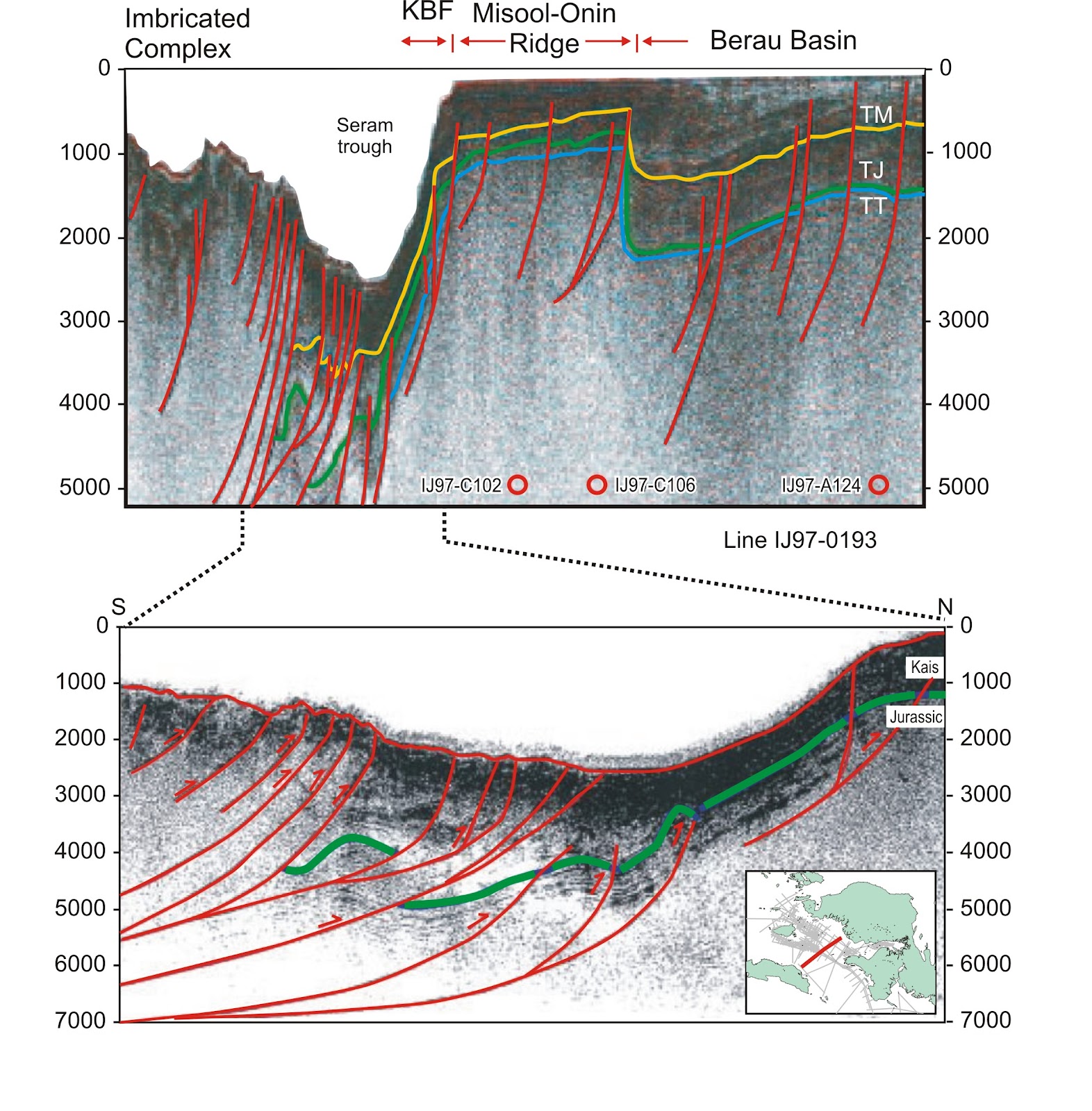 Seismic Atlas of SE Asian Basins: Seram Sea and Bintuni Basin