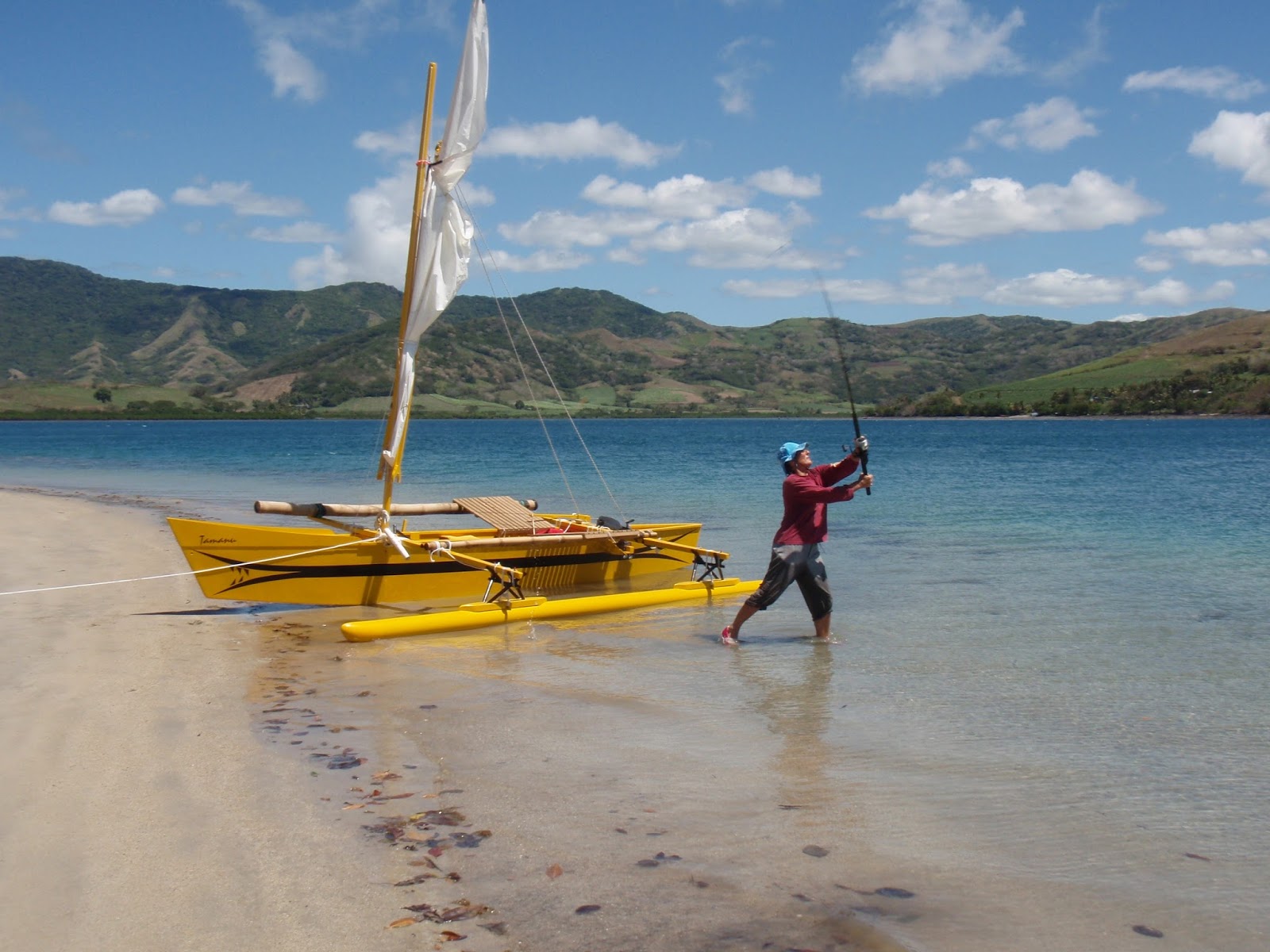 Outrigger Sailing Canoes