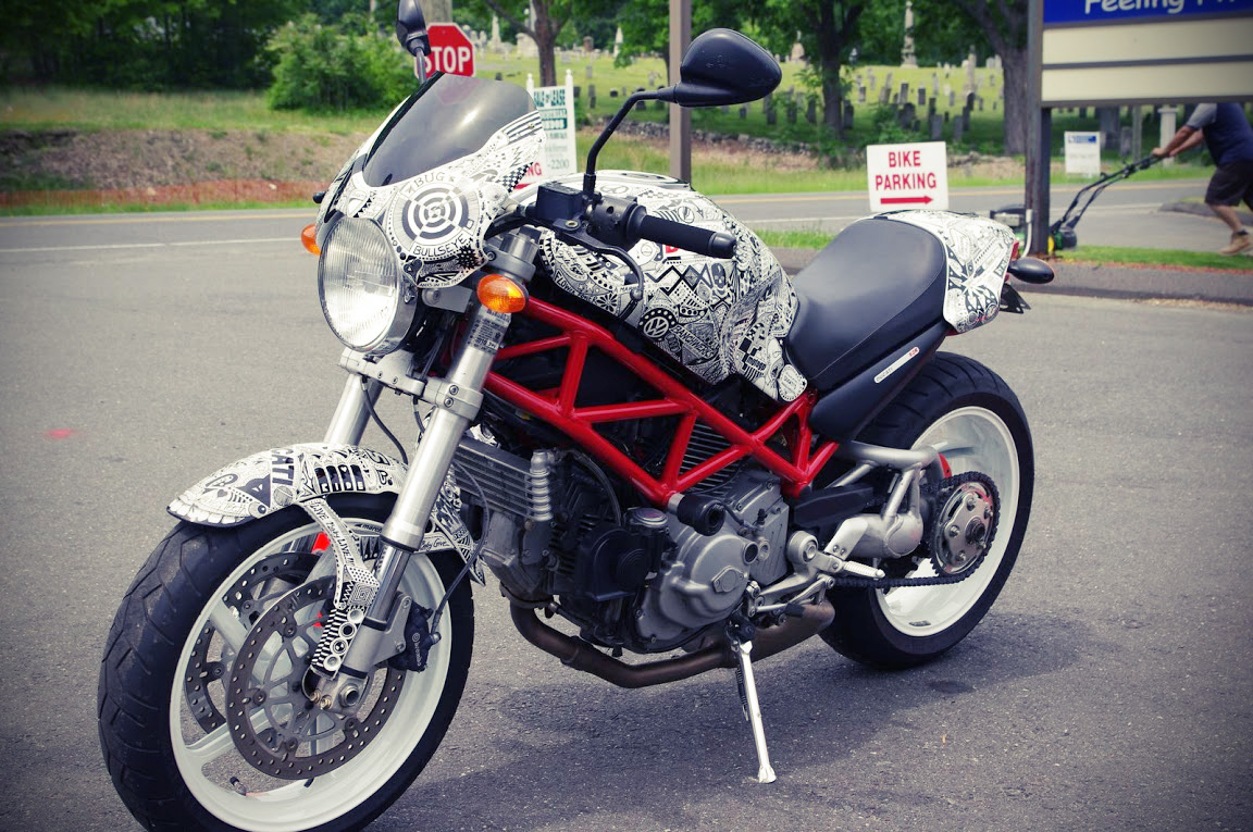 :: free the wheels ::: Sharpie art