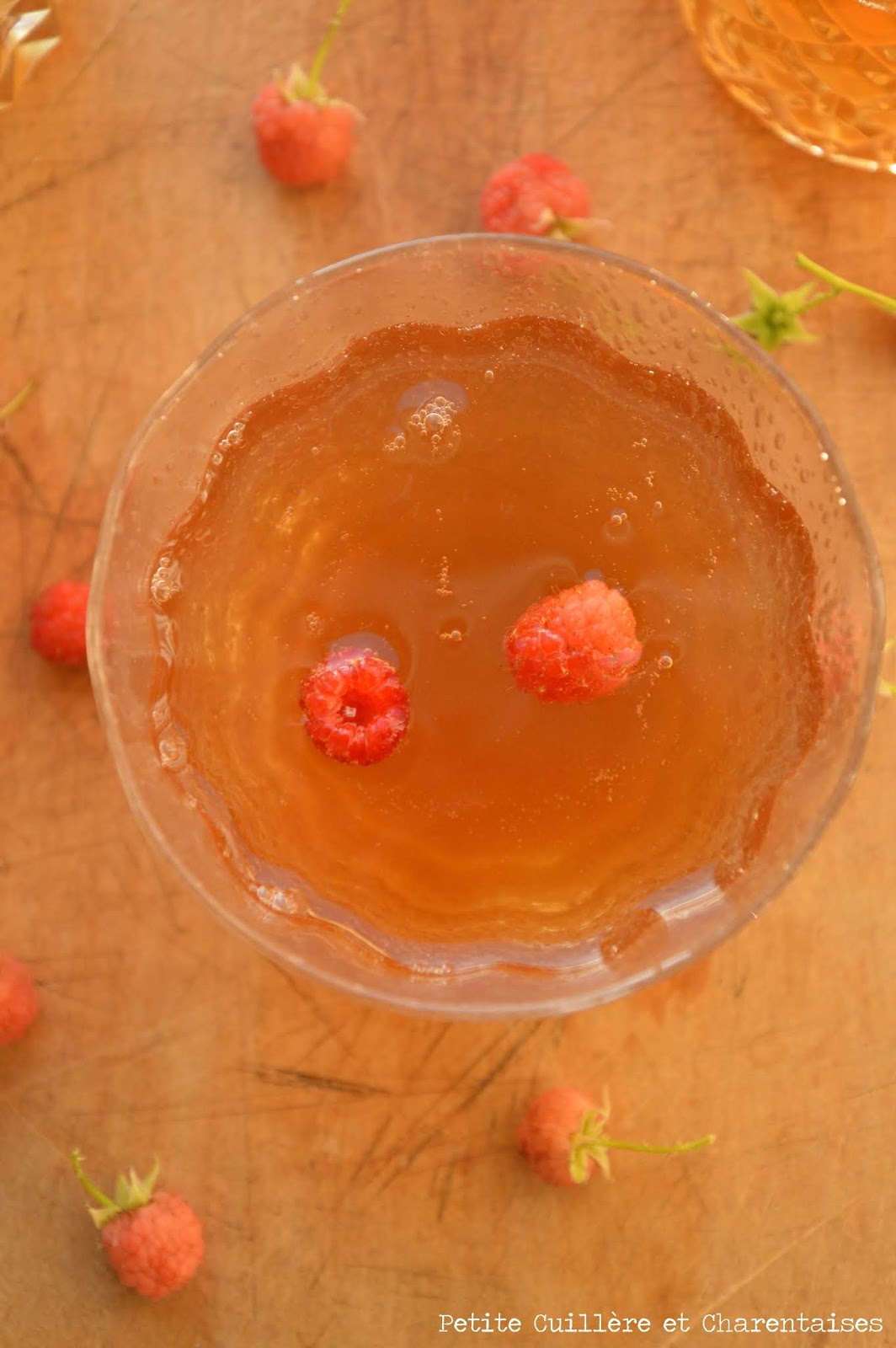 Petite Cuillère et Charentaises: Thé glacé Fruits rouges et Fleur d'Oranger