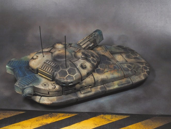 DROPSHIP HORIZON: Titanium Dropship - Minotaur Class Super Heavy Grav Tank