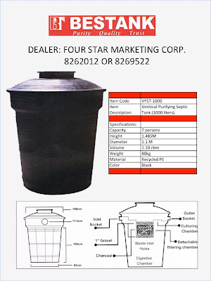 Water System Specialists: Vertical Septic Tank