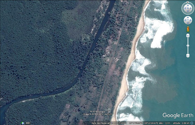 Tatsimo: Carte des districts de l'ancienne province de Tamatave