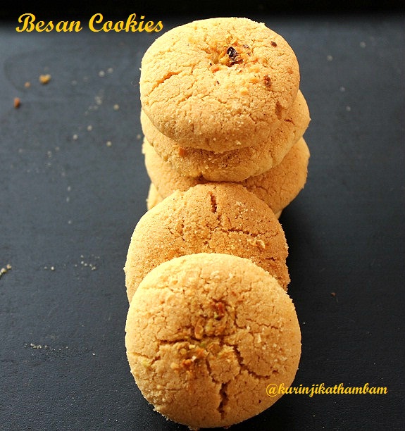 Besan Cookies / Besan Nankhati ~ Kurinji Kathambam