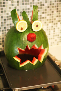 Polkadot Lane: Making of a Watermelon Monster