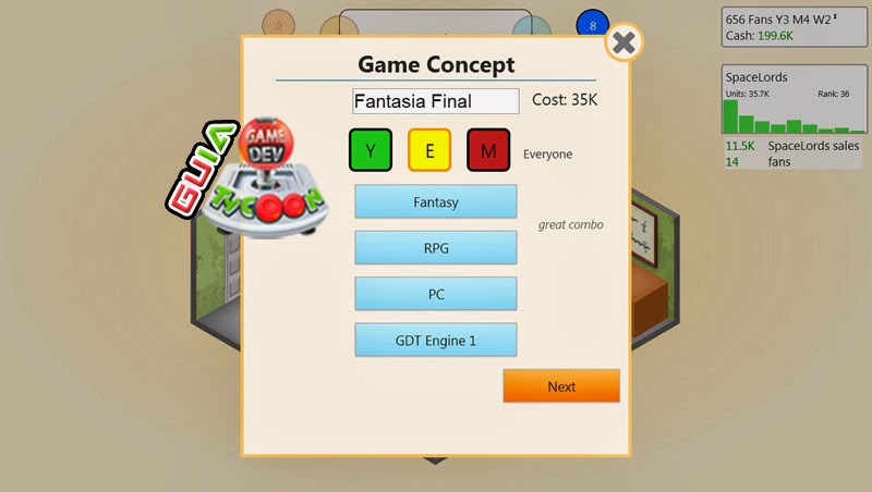 Guias y Trucos de Game Dev Tycoon: Guía Juegos RPG Game Dev Tycoon