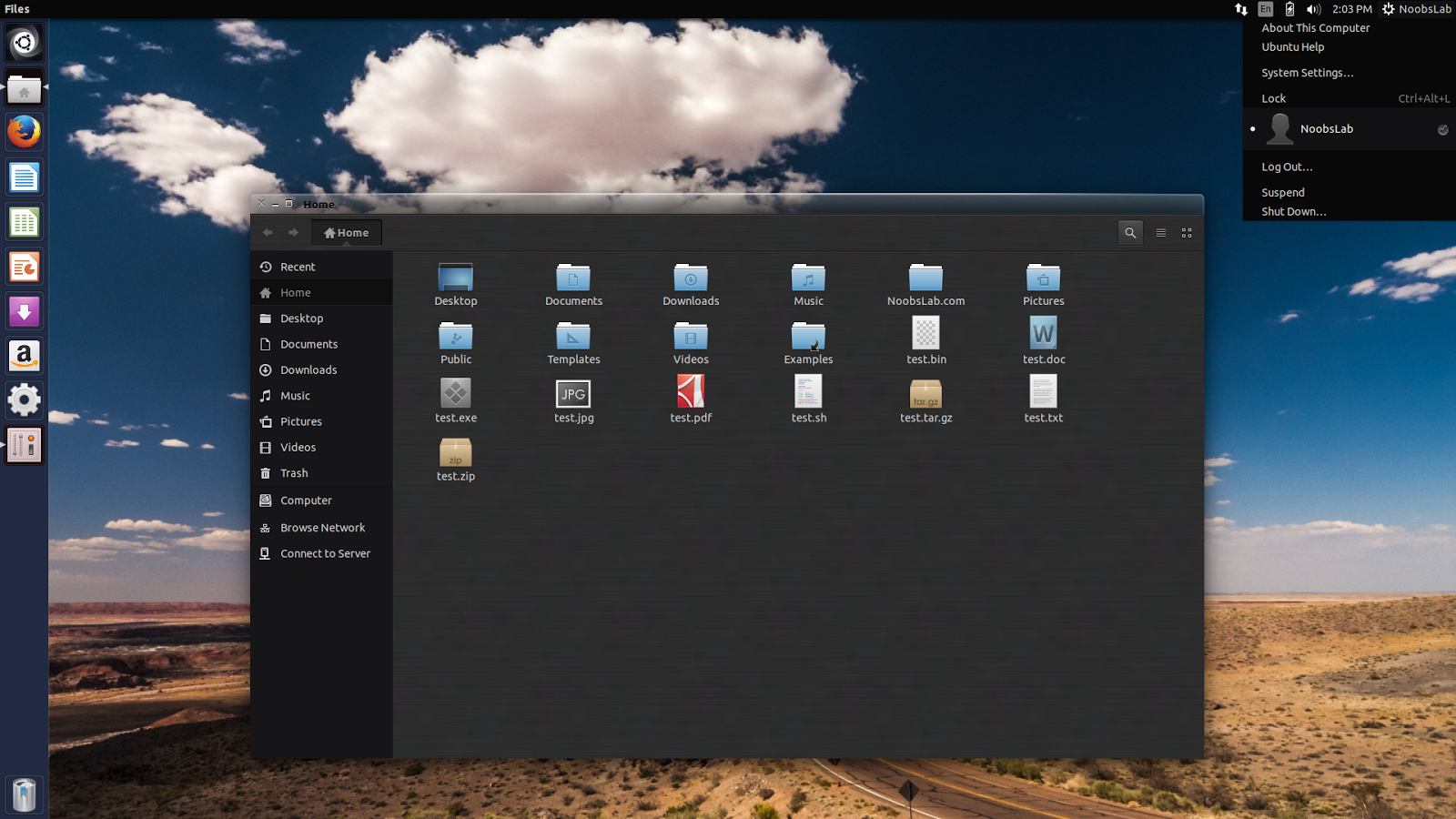 Delorean-Dark-Unity theme created specially for Unity desktop - NoobsLab | Eye on Digital World