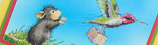 Rain Puddles Design: Fun with Spring House-Mouse