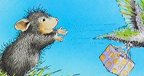 Rain Puddles Design: Fun with Spring House-Mouse