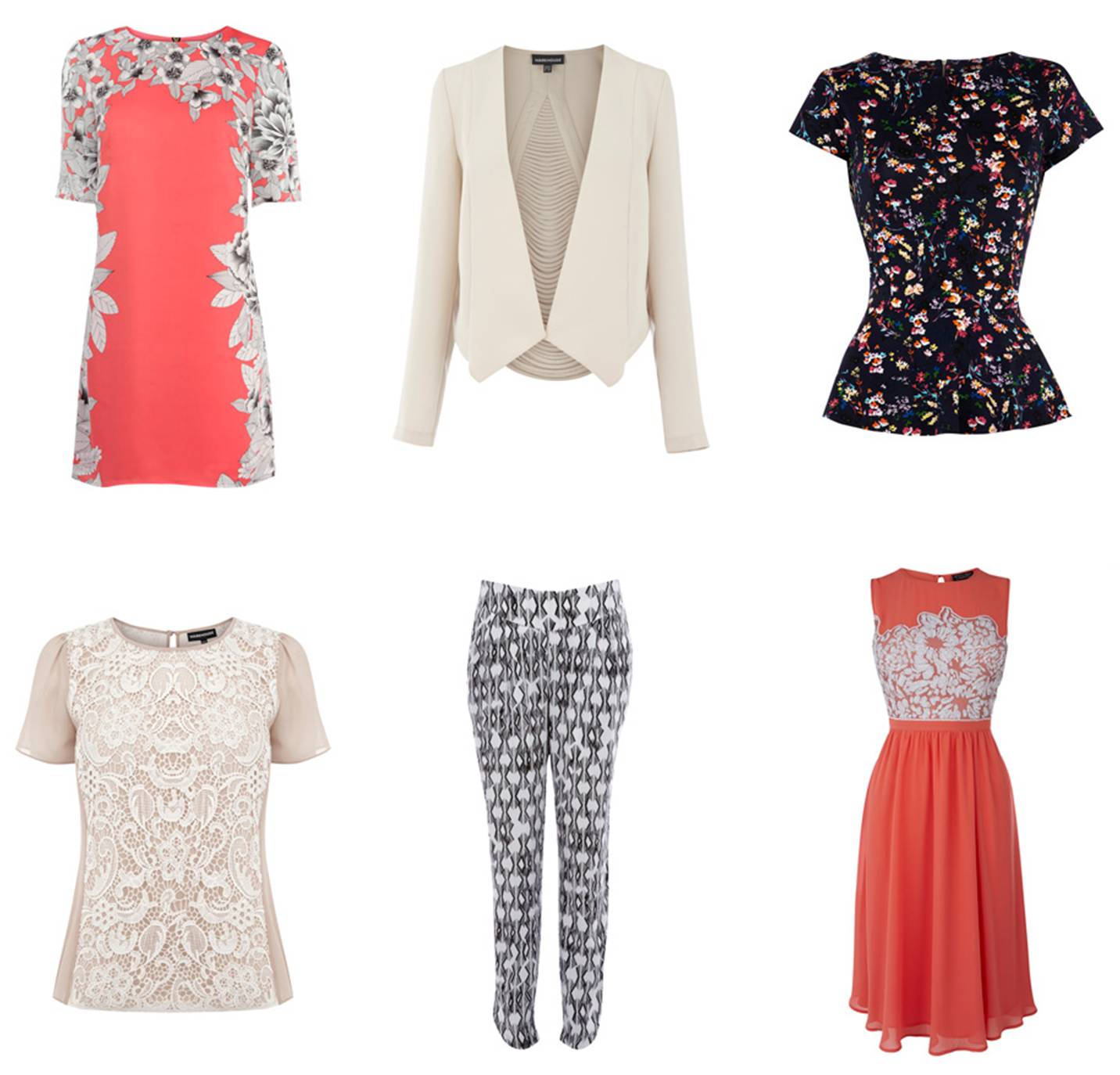 secretstylist: warehouse spring summer trends