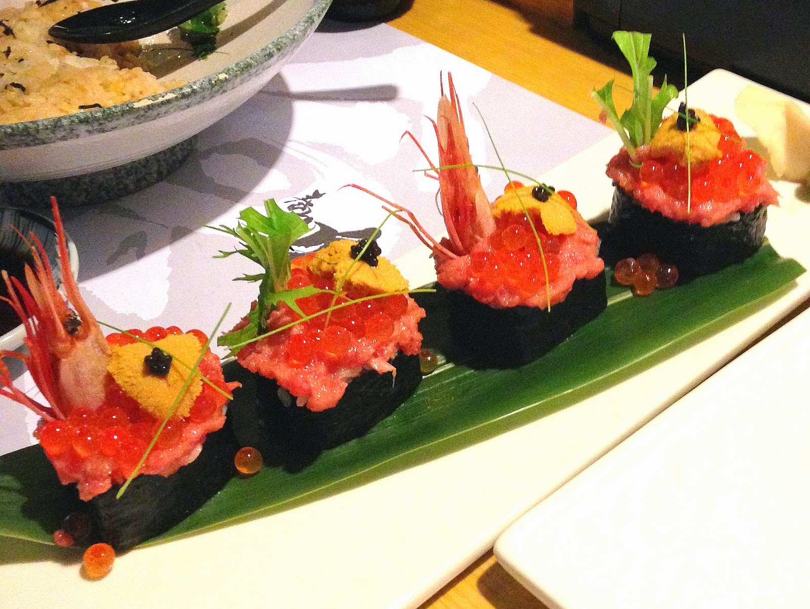 Some Like it Haute: A lovely lunch at Sushi Kuu, Palais Renaissance