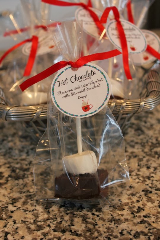 Me and My Pink Mixer: Hot Chocolate on a Stick