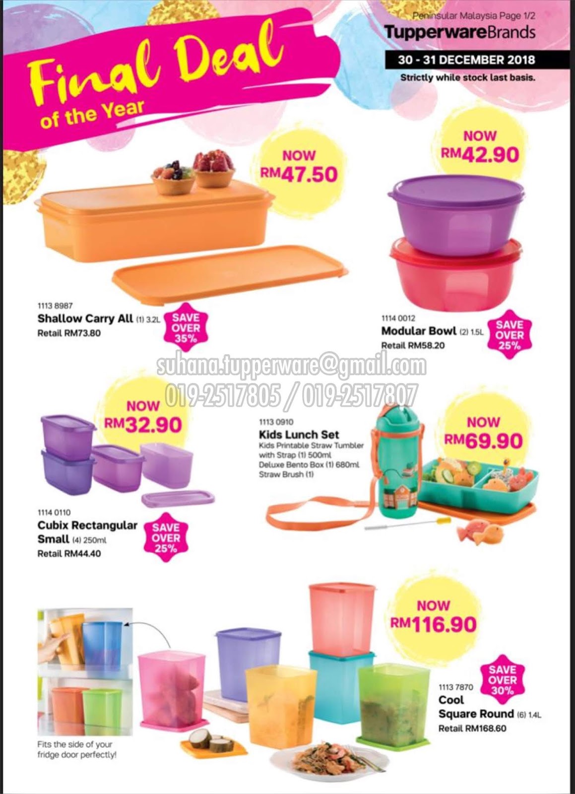 Tupperware Brands Malaysia Online | Catalogue | Collection | Business ...