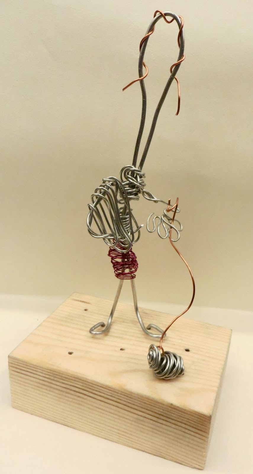 Susan's Art Club: Wire Figure Sculptures