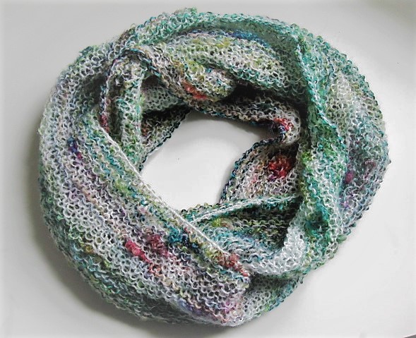 Smile with Yarn: Boucle Yarn Project completed!