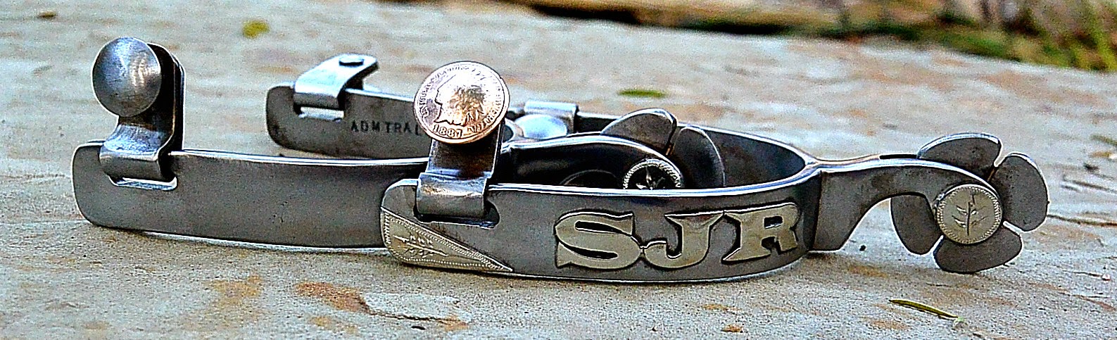 Chad's stuff: Barrel horse spurs