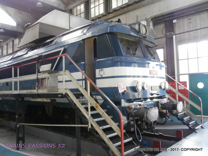 TRAINS-PASSIONS 52: LE DEPOT DE CHALINDREY ( avec pour guide PATRICK )
