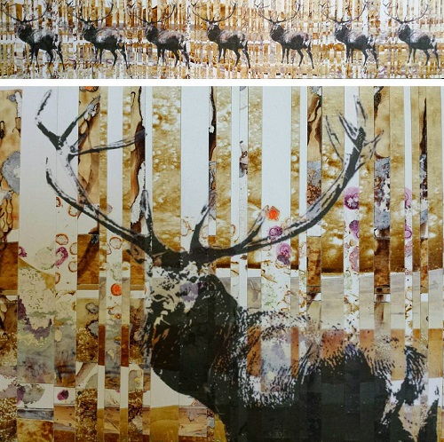 My Owl Barn: Artist Creates Multiple Paintings to Hand-Cut and ...