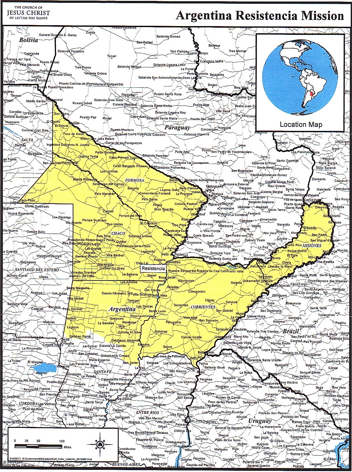 The Heyman's Mission: Mission Map