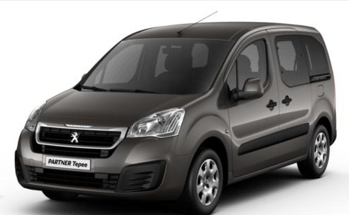 Peugeot Partner 2 Tepee Restylé (2015 à 2018) - Couleurs, code peinture