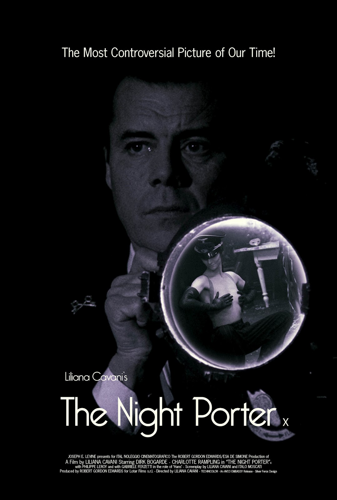 Silver Ferox Design: THE NIGHT PORTER (Liliana Cavani, 1974)