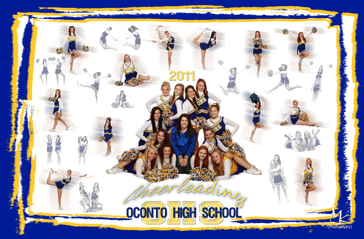 MK Photography: Oconto High School Cheerleading