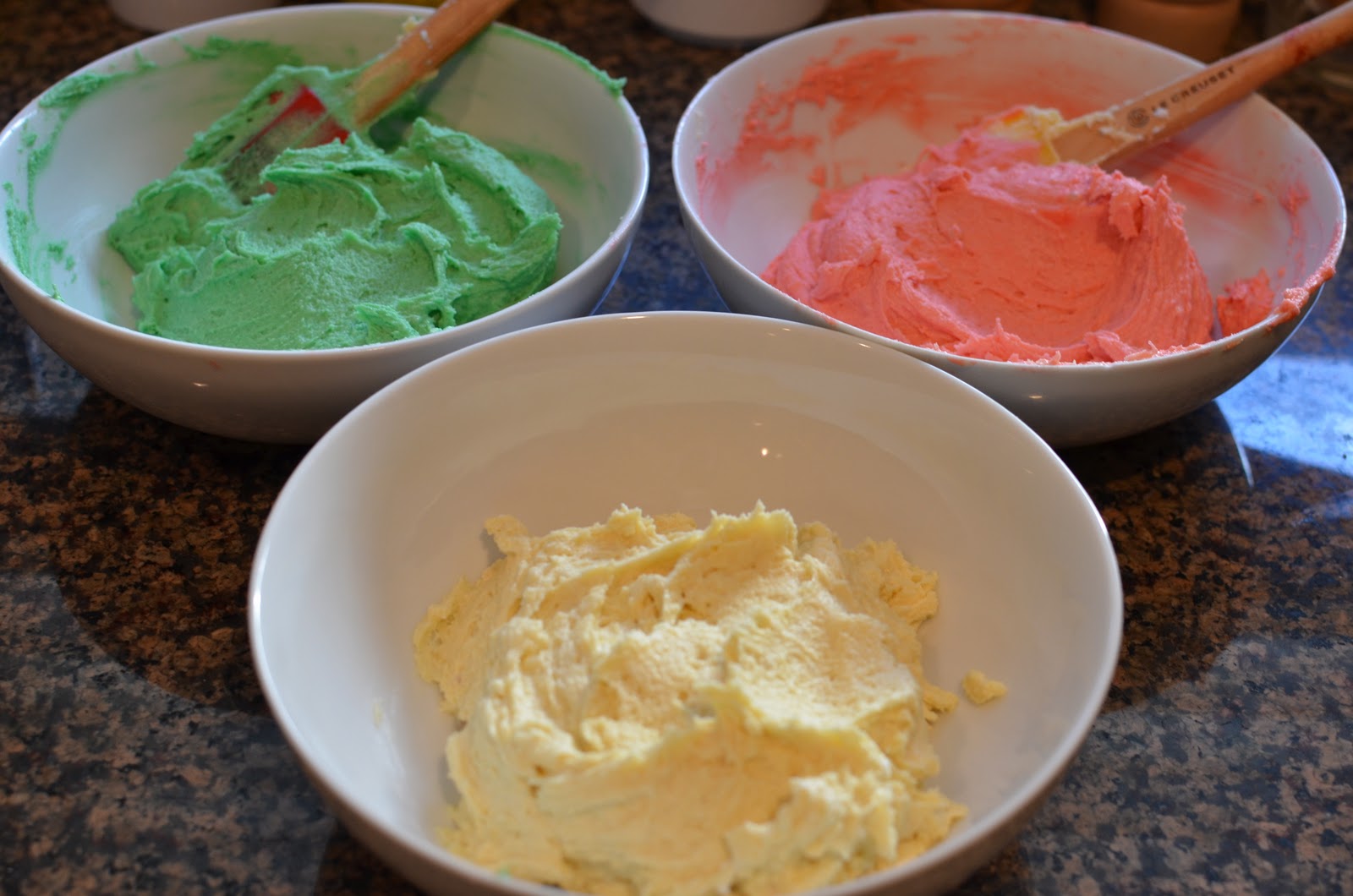 Playing with Flour: Tri-color cookies - the twelve hour project