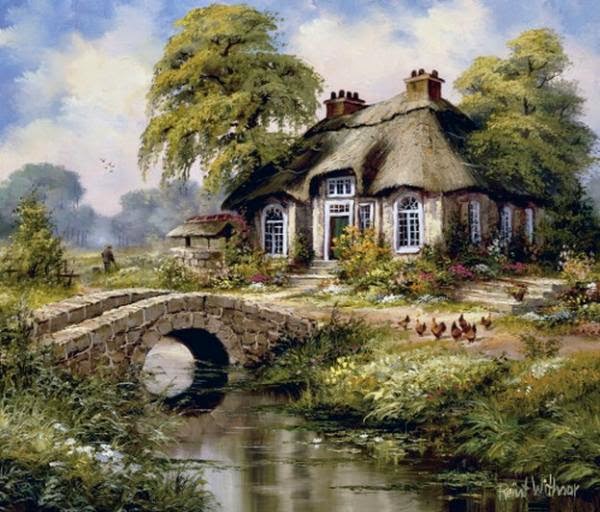 Beautiful Country Side Paintings by Reint Withaar