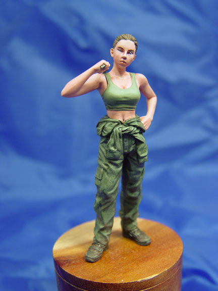 A Haunted Gallery: Grease Monkey- Female mechanic