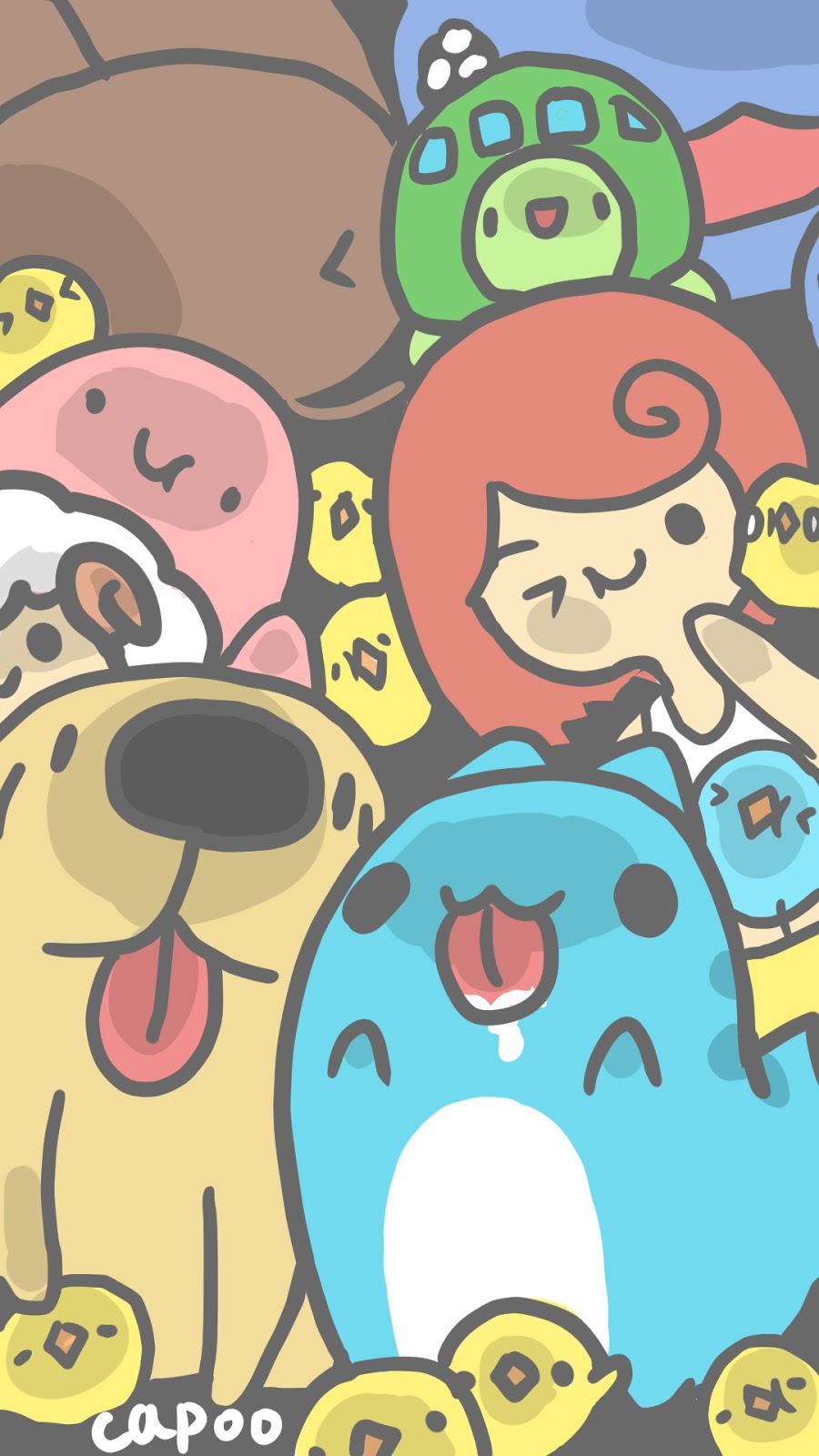 Capoo Cat: Capoo wallpaper download