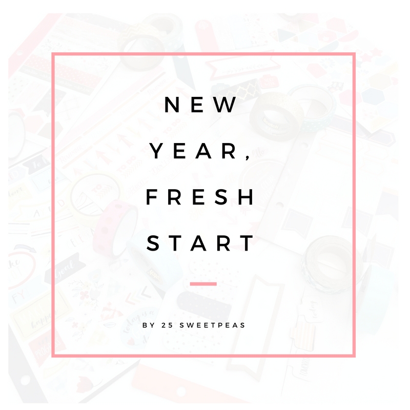 New Year, Fresh Start — 25 Sweetpeas