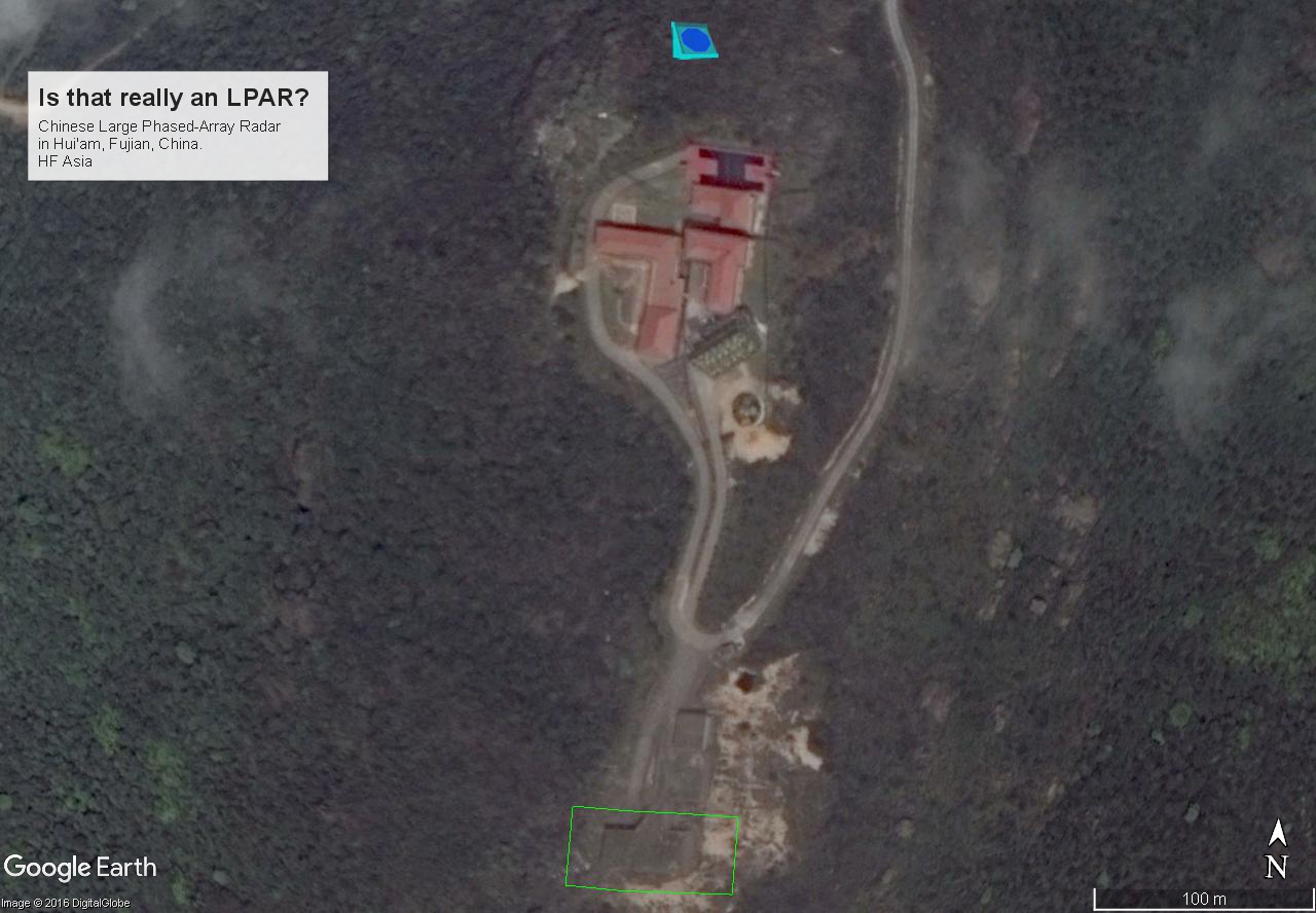 Taiwan strait: Is that really a LPAR at Hui'an site in Fujian?