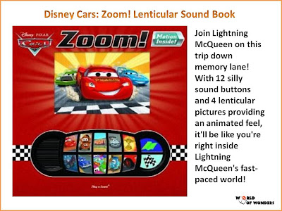 World of Wonders: Disney Cars Sound Books - 40% Off Retail Price!
