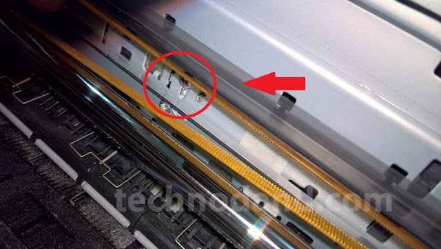 Printer Epson L1800 Load Paper Error [Kertas tertarik tapi error ...