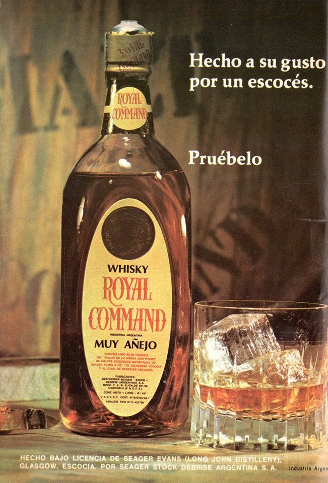 EL BARMAN CLÁSICO ARGENTINO: WHISKY ROYAL COMMAND
