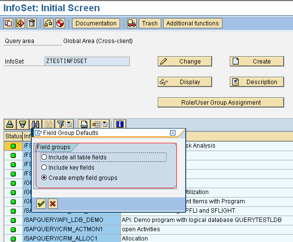 SAP CRM Simplified: Creation Of Info Sets in SAP CRM