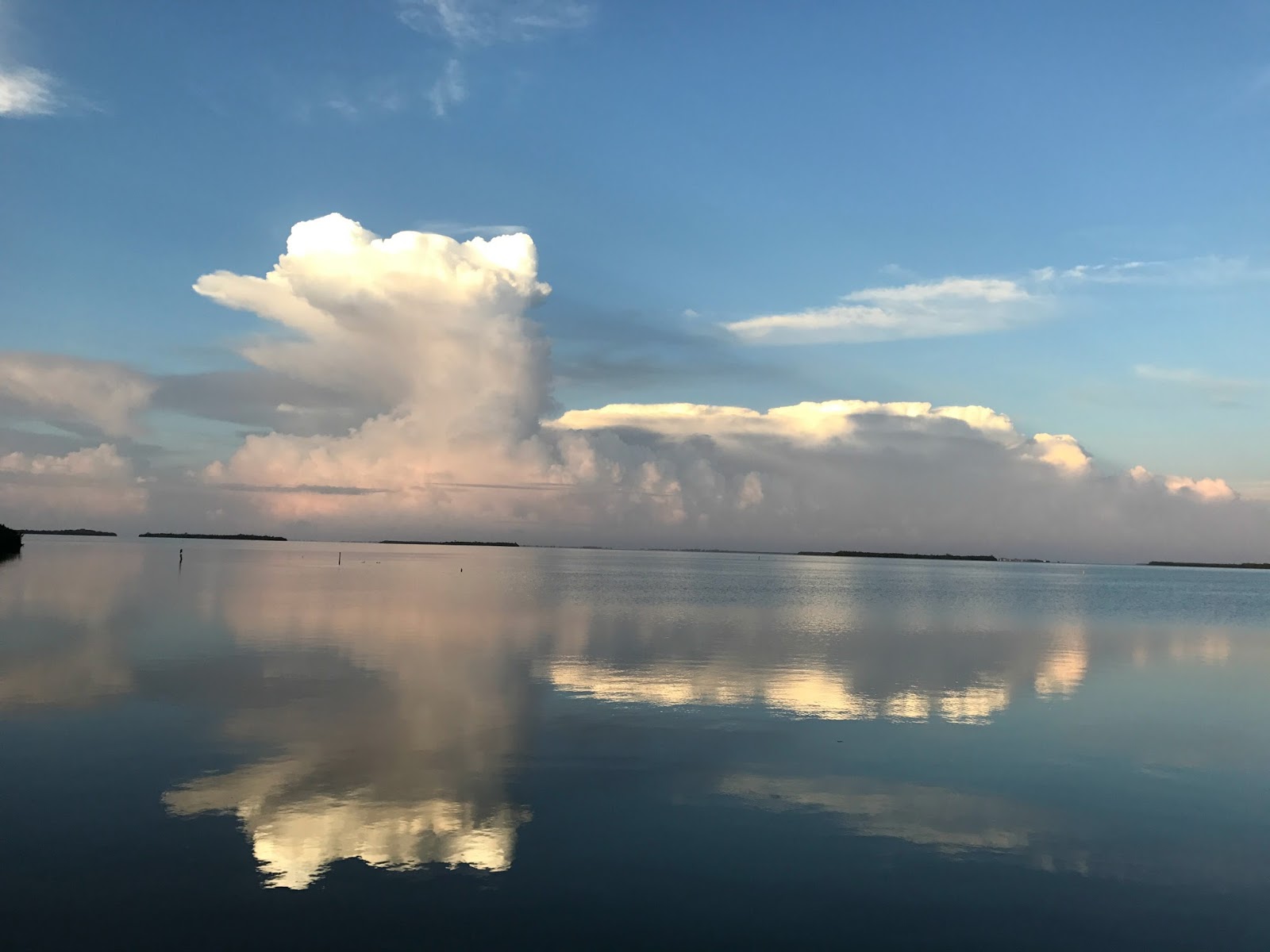 Pine Island, Florida: Cloud Formations Over Pine island