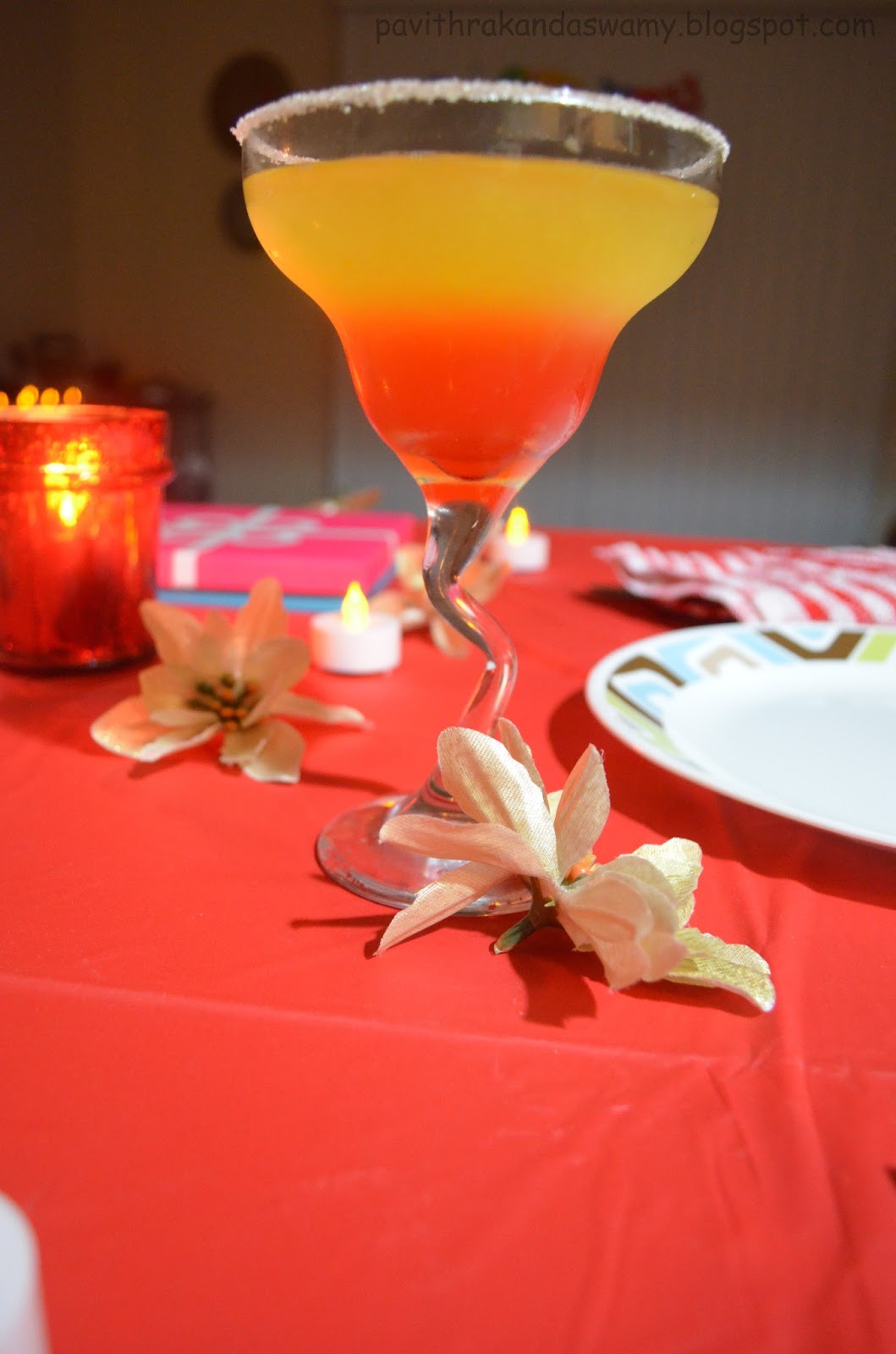 The Fat Lady: Valentine special - Drink - Sunset vodka