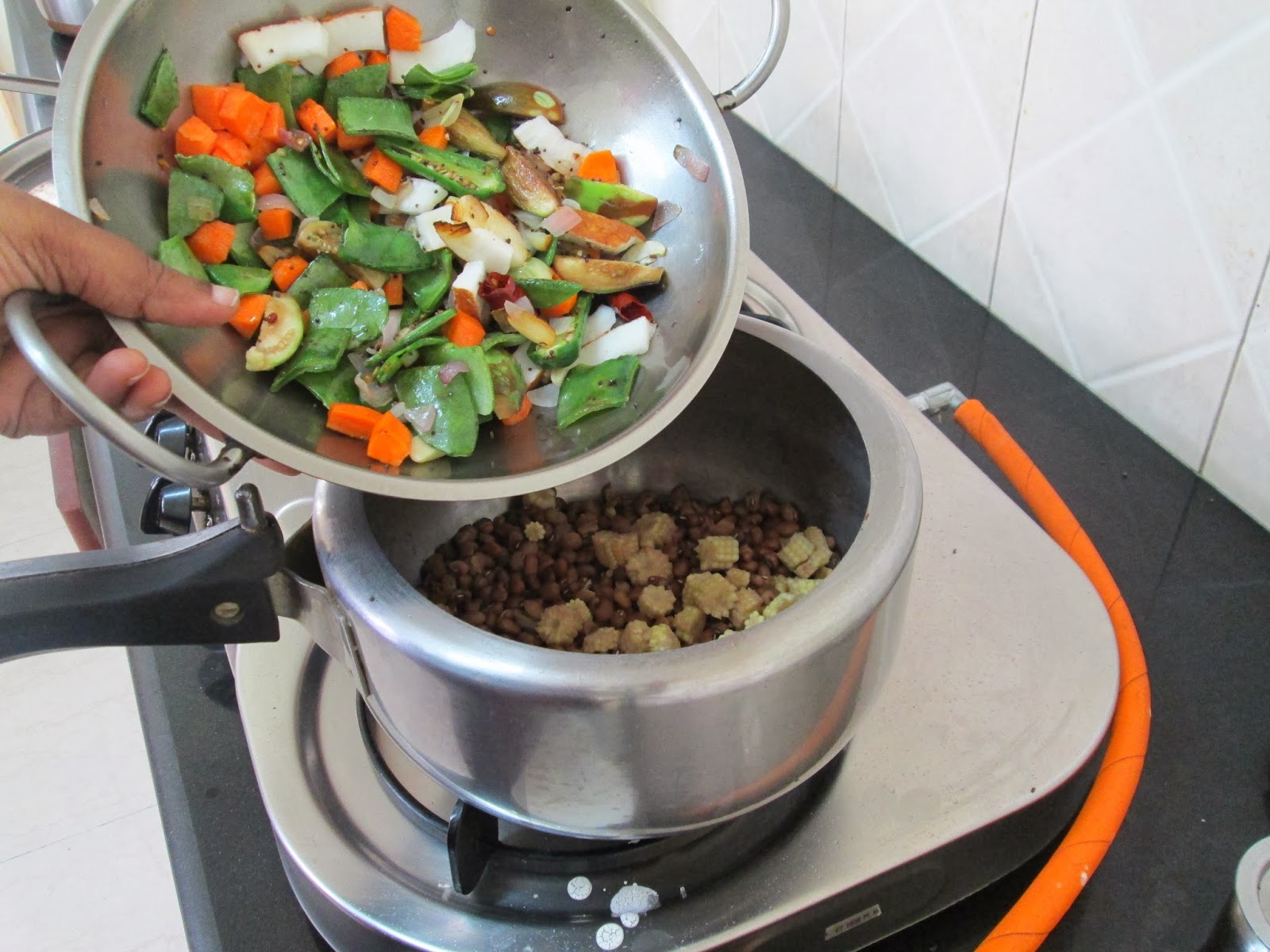 Chettinadu special mandi - vegetable mandi with pictures - Tamil Samayal