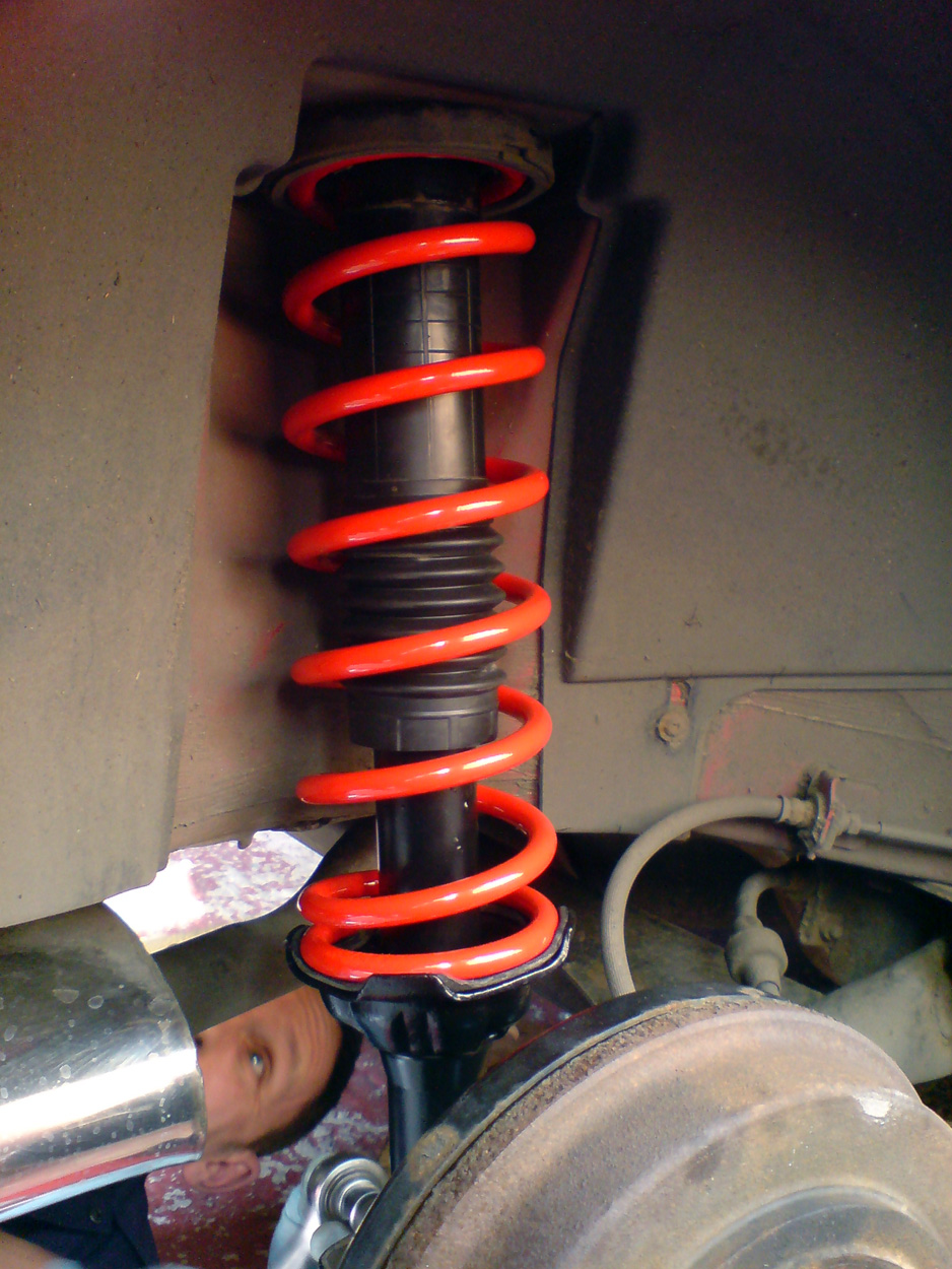 Rear MG ZR 160 Suspension Fitted | MG Rover 25 Build Blog