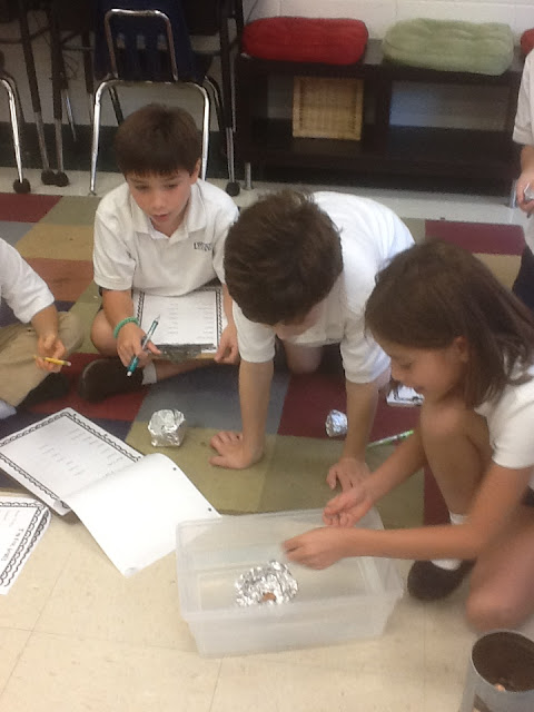 Notes From Second Grade: Buoyancy Challenge - Creating Tin Foil Boats