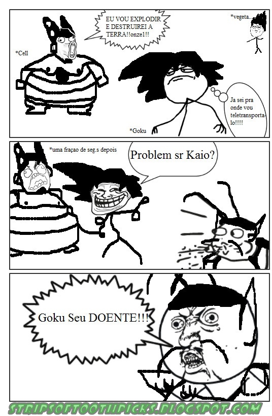 Goku o troll mais forte de todos!!! | DINO NOOB