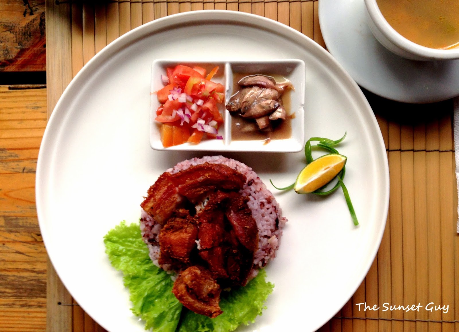 The Sunset Guy: Baguio Bagnet of Cafe by the Ruins