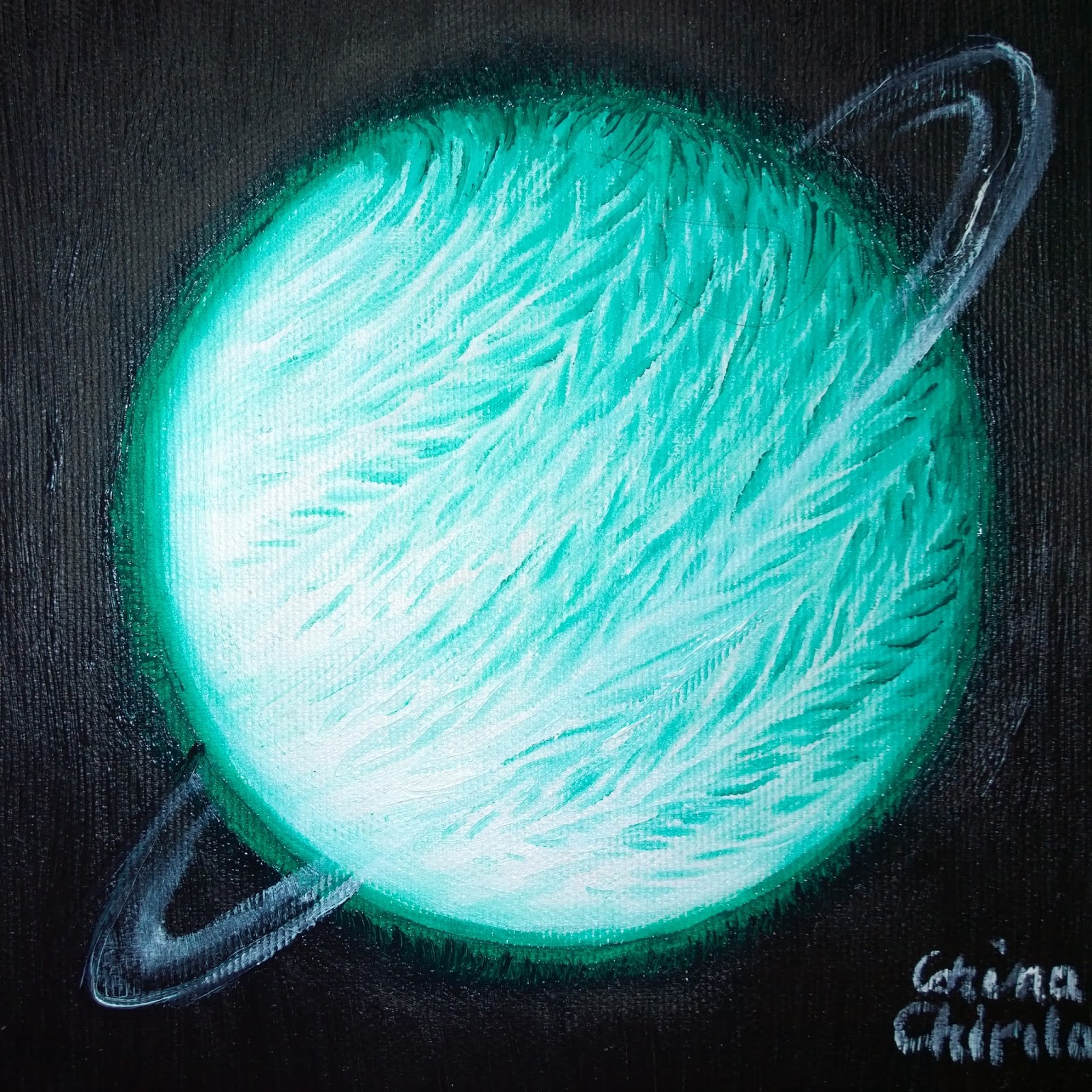 The space paintings of Corina Chirila: august 2015