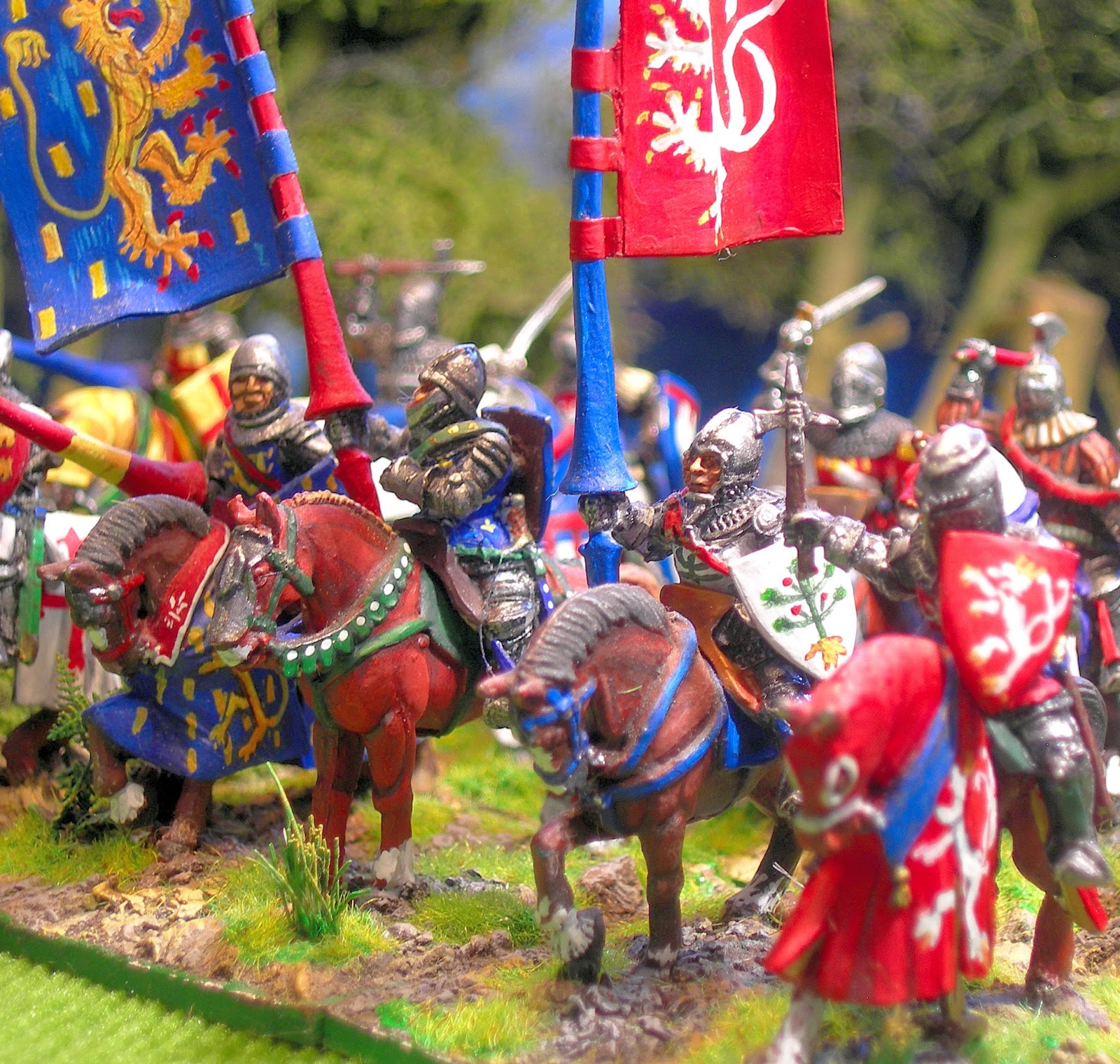 Glorious Little Soldiers: Knight after Knight...