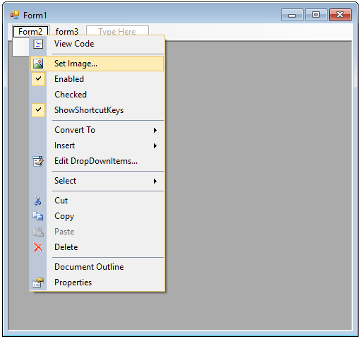 เขียนโปรแกรมด้วย Visual basic: MDI Form การสร้างฟอร์ม เมนูใน Visual basic