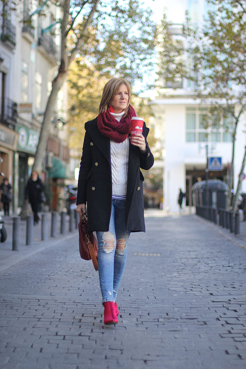 mydreams: COMO COMBINAR UNOS BOTINES ROJOS