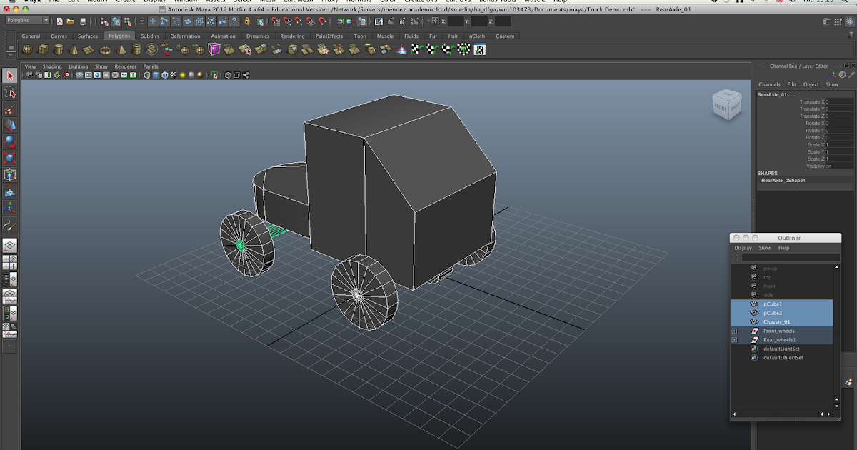 Art Is What You Can Get Away With: Maya Tutorial : 3D Modelling