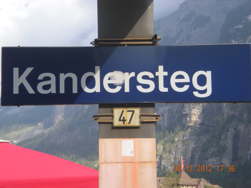 Jim & Paula - Switzerland: Hiking in Kandersteg