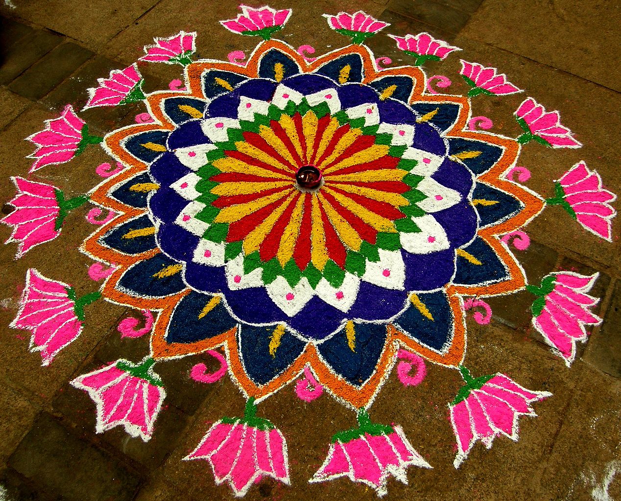 New Latest and Simple Happy Diwali Rangoli Design Images Free Download ...